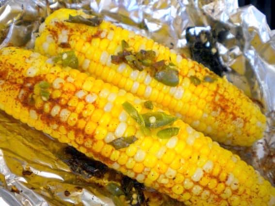 Milho Assado Picante • Livro de Culinária