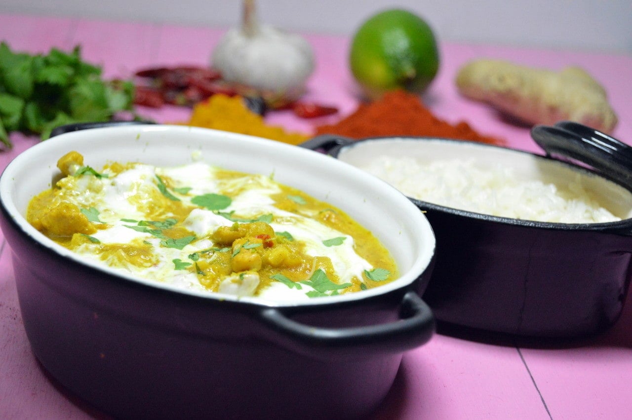 Caril de Frango • Livro de Culinária