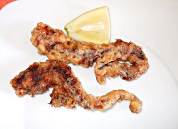 Polvo Frito • Livro de Culinária