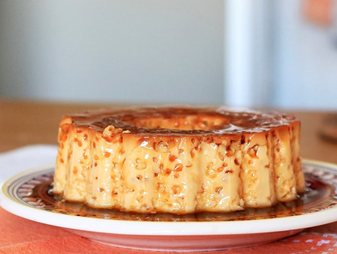 Pudim Flan • Livro de Culinária