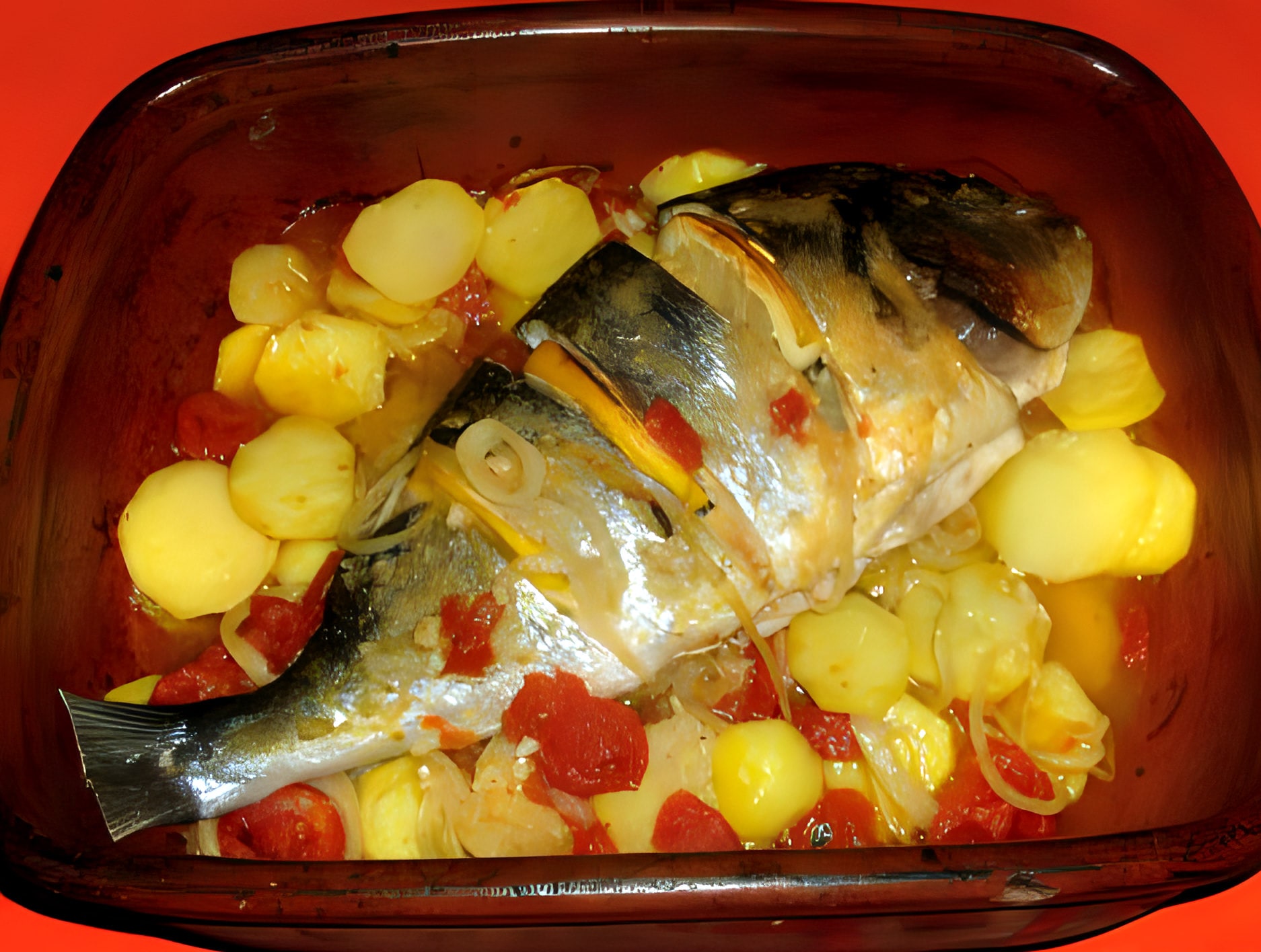 Dourada Assada • Livro de Culinária