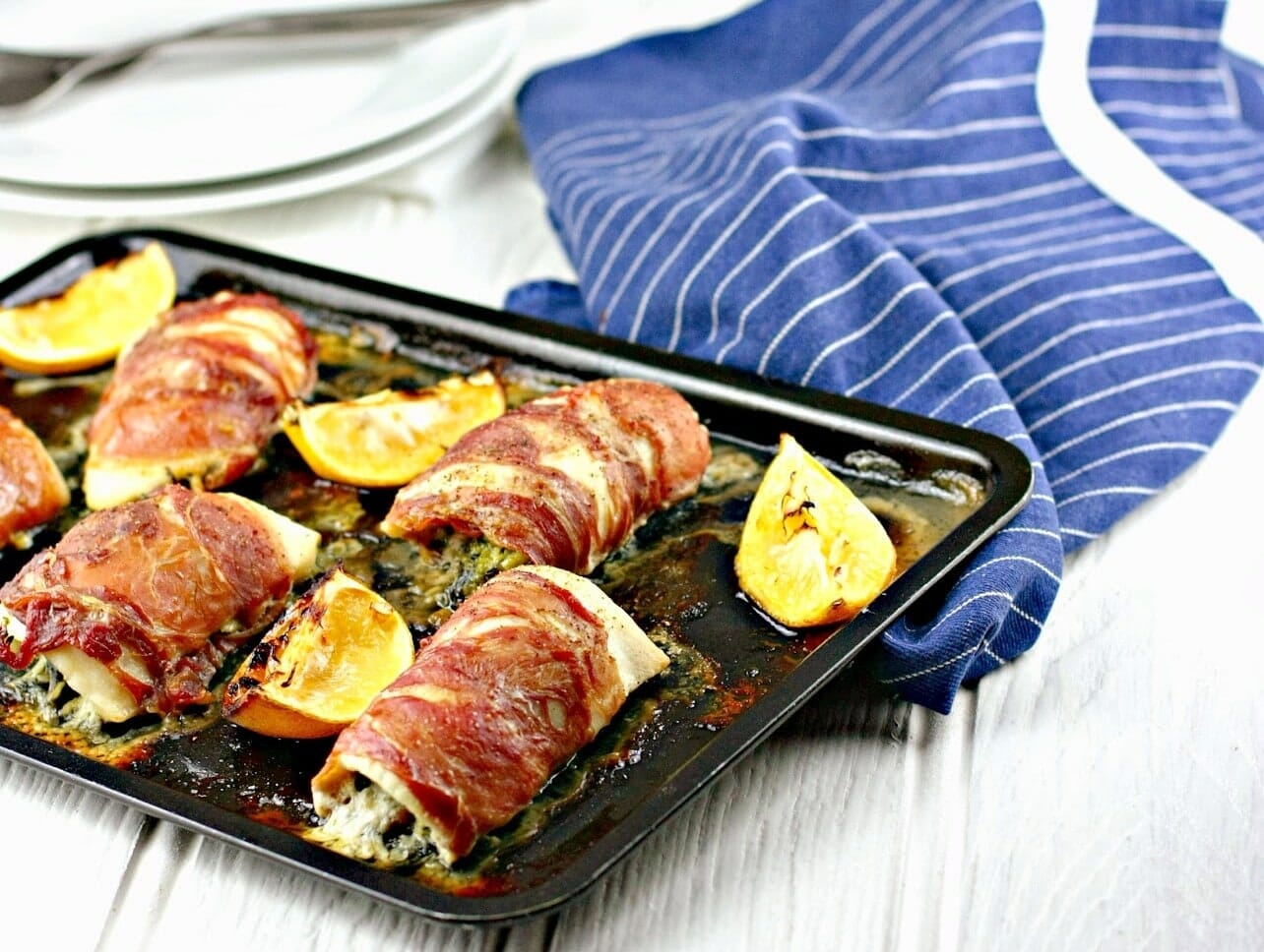 Filetes de Pescada com Presunto • Livro de Culinária